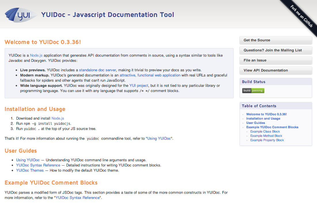 Documenting Interfaces - Demo